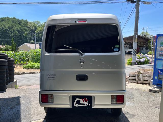 日産 NV100クリッパーバン DX 5MTワンセグテレビ付きナビETCオーバーヘッドシェルフの中古車｜グーネット中古車