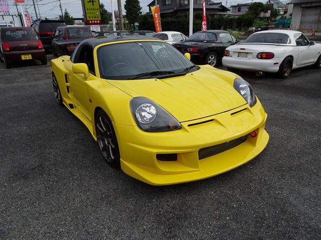 トヨタ MR－S Sエディション トライアルワイドボデイキット公認3ナンバーHKSスーパーチャージャーの中古車｜グーネット中古車