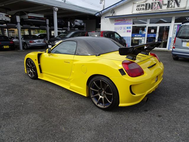 トヨタ MR－S Sエディション トライアルワイドボデイキット公認3ナンバーHKSスーパーチャージャーの中古車｜グーネット中古車