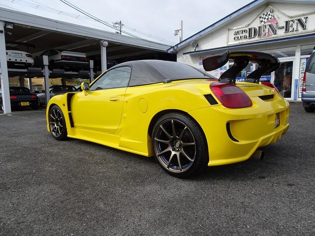 トヨタ MR－S Sエディション トライアルワイドボデイキット公認3ナンバーHKSスーパーチャージャーの中古車｜グーネット中古車