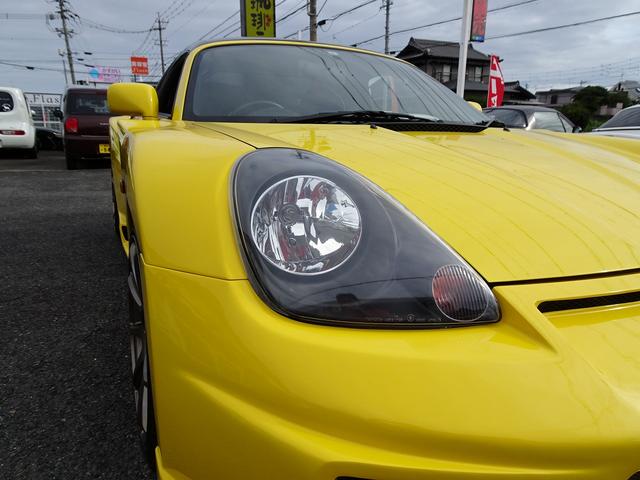 トヨタ MR－S Sエディション トライアルワイドボデイキット公認3ナンバーHKSスーパーチャージャーの中古車｜グーネット中古車