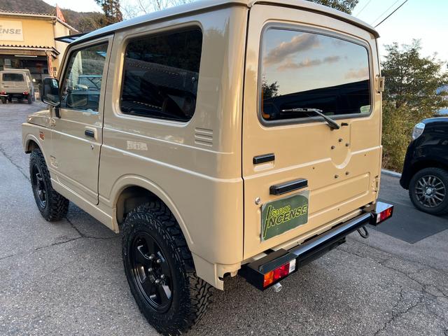 スズキ ジムニー ワイルドウインド JA22Wベージュ全塗装カスタム 圧縮圧力測定済の中古車｜グーネット中古車