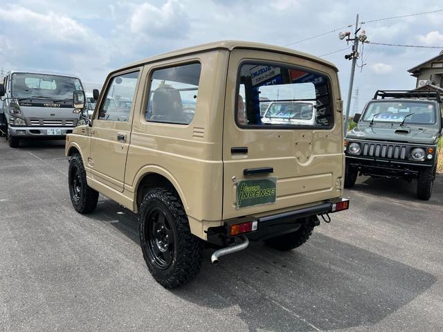 スズキ ジムニー スコットリミテッド JA11－3型ベージュ全塗装カスタム エンジン圧縮圧力測定済 エアコンパワステ付の中古車｜グーネット中古車