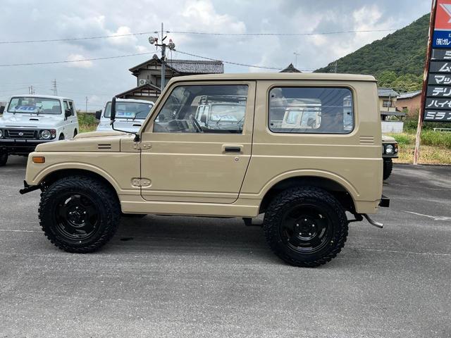 スズキ ジムニー スコットリミテッド JA11－3型ベージュ全塗装カスタム エンジン圧縮圧力測定済 エアコンパワステ付の中古車｜グーネット中古車