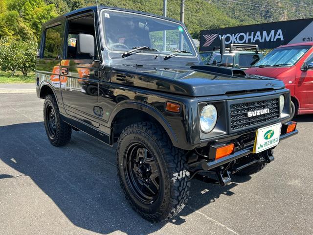 スズキ ジムニー スコットリミテッド JA11－3型 前後ブラックBPカスタム 圧縮圧力測定済Tベルト交換ナンバー移動の中古車｜グーネット中古車