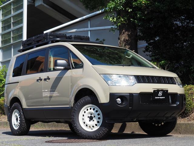 三菱 デリカD：5 M オールペイント ゴビベージュII IRONホイールの中古車｜グーネット中古車