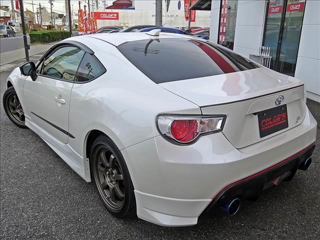 トヨタ 86 GT カスタマイズ済 C－WESTエアロバンパー モデリスタサイドリアエアロ BLITZ車高調の中古車｜グーネット中古車