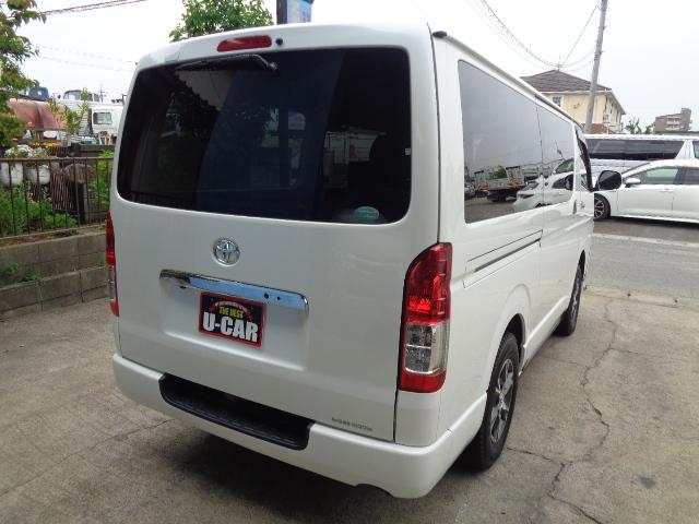 ハイエースバン（トヨタ）ロングスーパーGL 4WD ディーゼルターボ 3000 4型 スマートキー 15AW LEDヘッドライト 地デジ ナビ Bカメラ ETCの中古車詳細 | ハイエースバン ...