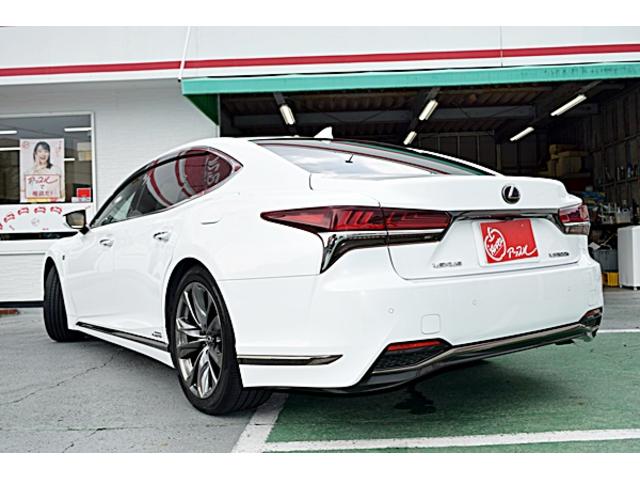 レクサス LS LS500h Fスポーツ 買取直売車両 360度モニタの中古車｜グーネット中古車