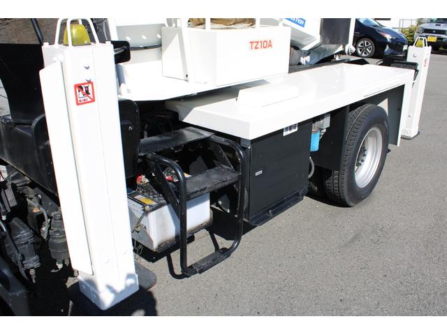 日野 デュトロ 高所作業車 スーパーデッキ TZ10A アイチスカイマスターTZ10A スーパーデッキ 積載荷重1000kg デッキ地上高9．9m 実走行9000km台 アワメーター1465 ...