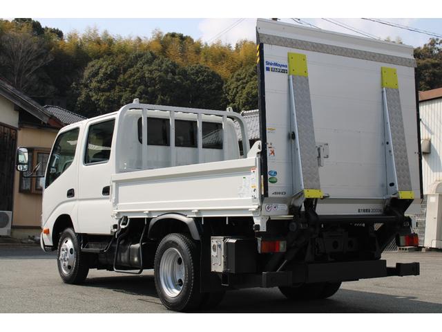 日野 デュトロ Wキャブ 2t 4WD パワーゲート（PG）の中古車｜グーネット中古車