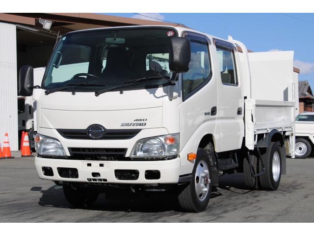 日野 デュトロ Wキャブ 2t パワーゲート（PG） 4WDの中古車｜グーネット中古車