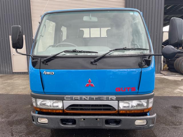 三菱ふそう キャンター 1．25t積Wキャブロング5速MT 4WDの中古車｜グーネット中古車