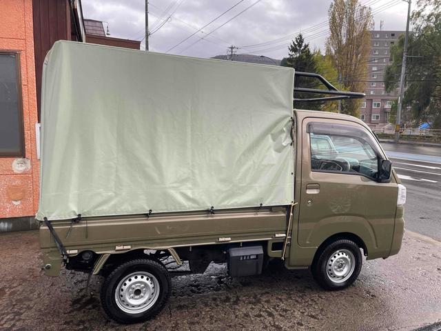 ダイハツ ハイゼットトラック エクストラSAIIIt 1オーナー 荷台キャリア＆幌 4WDの中古車｜グーネット中古車