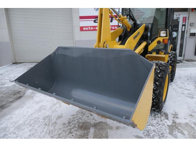 日本（日本その他） コマツ ホイールローダー WA40－8 除雪仕様 アワーメーター585h スパイクタイヤの中古車詳細 | 日本の中古車なら ...