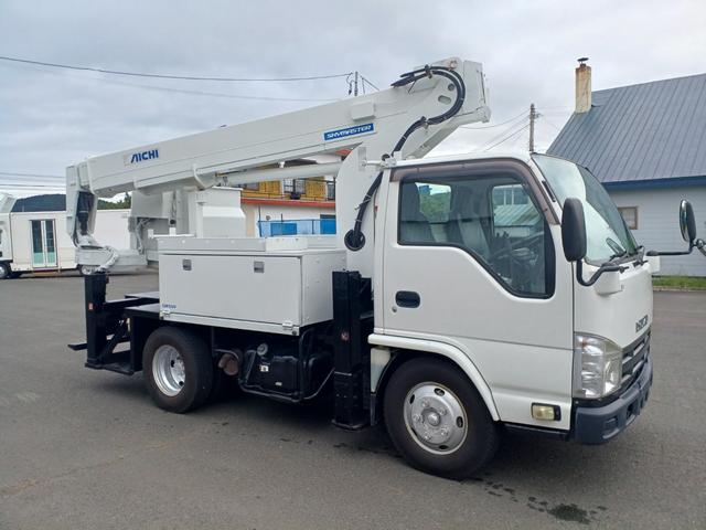 いすゞ エルフトラック 高所作業車 アイチSB12A 12メートル FRPバケットの中古車｜グーネット中古車