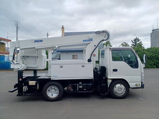 いすゞ エルフトラック 高所作業車 アイチSB12A 12メートル FRPバケットの中古車｜グーネット中古車