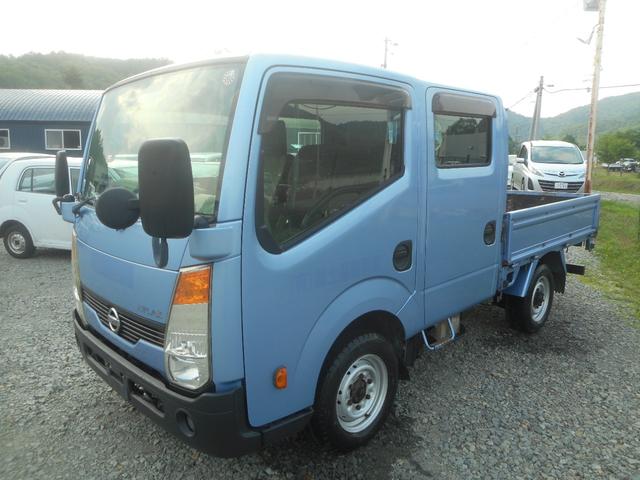 日産 アトラストラック WキャブフルスーパーローDX 4WD インタークラーラーターボディーゼル 1．15t積の中古車｜グーネット中古車