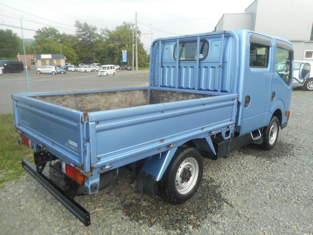 日産 アトラストラック WキャブフルスーパーローDX 4WD インタークラーラーターボディーゼル 1．15t積の中古車｜グーネット中古車