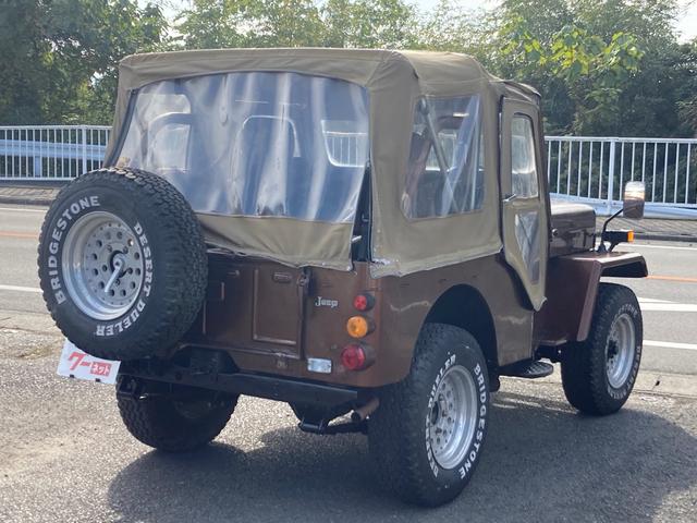 三菱 ジープ キャンバストップ J58 4速マニュアル ビキニトップ付属の中古車｜グーネット中古車