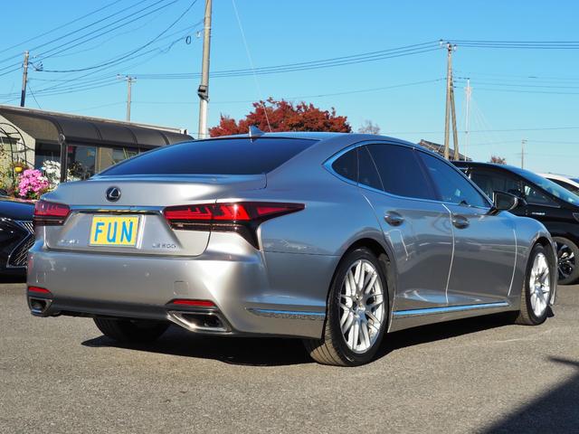 レクサス LS LS500 Iパッケージ ワンオーナー禁煙車 OPの中古車｜グーネット中古車