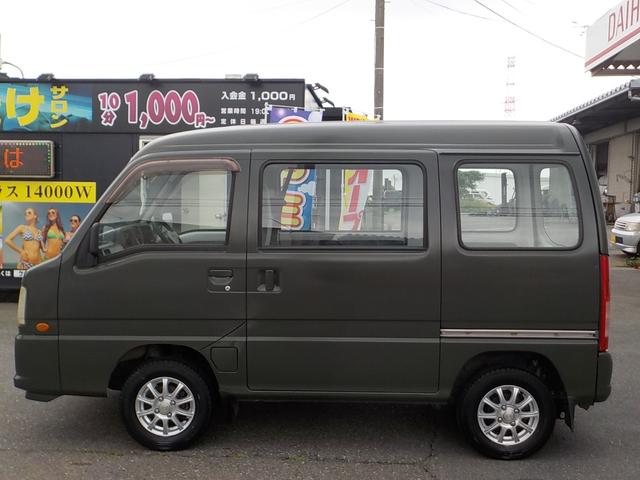 スバル サンバーバン VB エアコン 5MT R5年6月マットジャングルグリーンオールペイント済みの中古車｜グーネット中古車