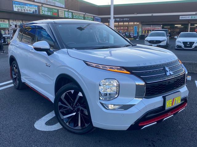 三菱 アウトランダーPHEV P 4WD ワンオーナー ラリーアートエアロの中古車｜グーネット中古車