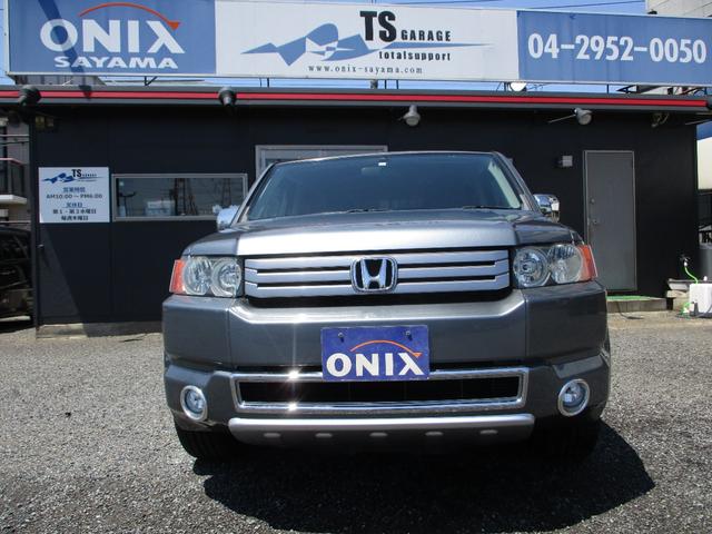 ホンダ クロスロード HIDエディション 無限19インチアルミ 木目調パネル 黒革シートカバーパイオニアフルセグナビの中古車｜グーネット中古車