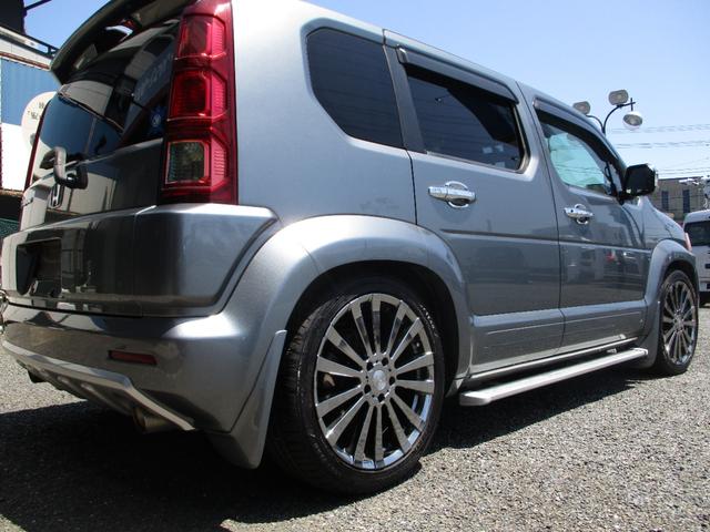 ホンダ クロスロード HIDエディション 無限19インチアルミ 木目調パネル 黒革シートカバーパイオニアフルセグナビの中古車｜グーネット中古車