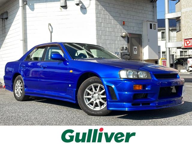 日産 スカイライン 25GT FOUR ベイサイドブルーNEWペイント 4WDの中古車｜グーネット中古車