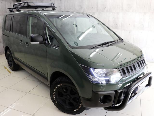 三菱 デリカD：5 M ブレラOGカスタム 社外AW＆BFGタイヤ 新品ルーフラックの中古車｜グーネット中古車