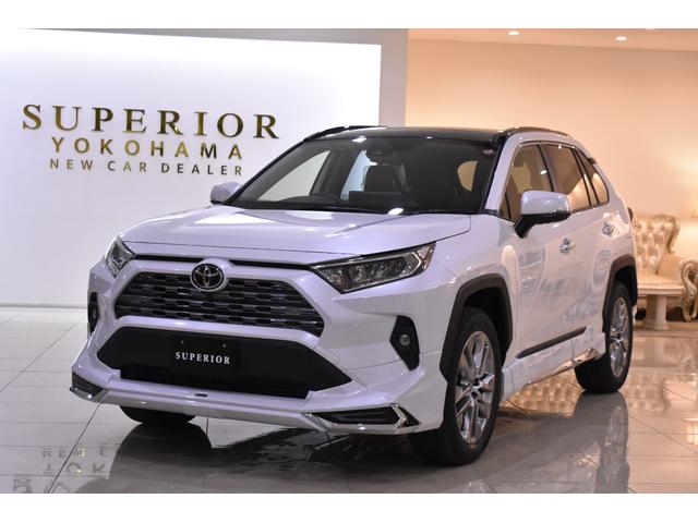 トヨタ RAV4 G Zパッケージ パノラマムーンルーフ 全周囲3604カメラの中古車｜グーネット中古車
