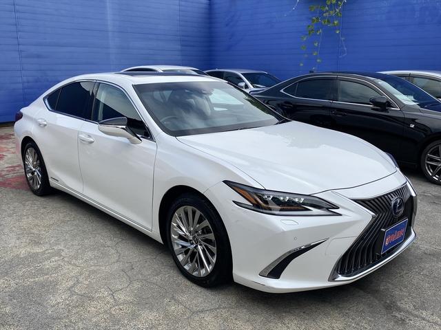 レクサス ES ES300h バージョンL 1オーナー・メーカーナビ地デジ・全カメラ・CD・DVD・ブルーレイ・ブルートゥース・本革・エアシート・Pトランク・ETC・USB・レーダーC・LTA ...