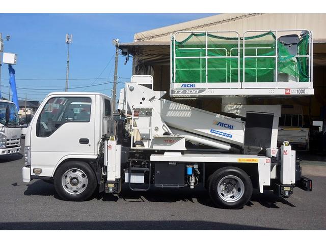 いすゞ エルフトラック 高所作業車 スーパーデッキ 最大地上高9．9m アイチ製 TZ10Aの中古車｜グーネット中古車