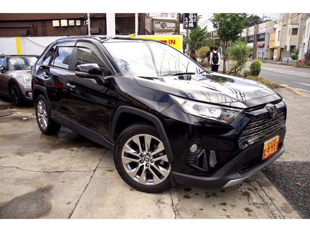 RAV4（トヨタ）G Zパッケージ 大画面純正SDナビTV地デジフルセグ バックカメラ ビルトインETC パワーバックドア デジタルインナーミラー 衝突軽減ブレーキ 車線逸脱 レーダークルーズ ...
