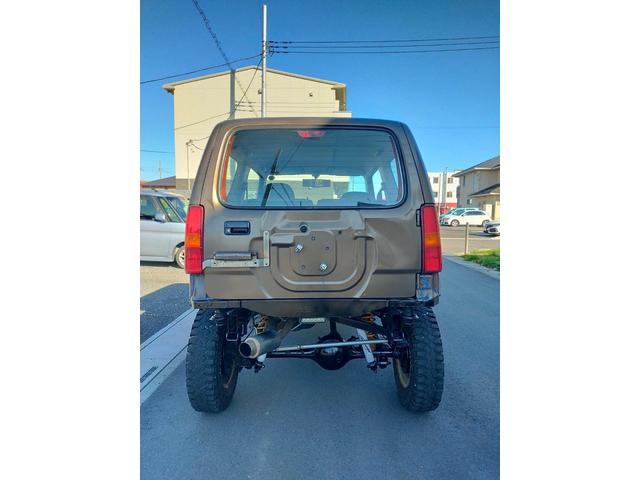 スズキ ジムニー XG ローンブラックOK後期型5MTターボ3インチリフトアップ2インチボディーリフト前後ラテラルラッド強化リーディングトレーディングアームブレーキホース延長マキシスクリーピー ...