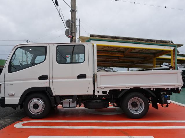 三菱ふそう キャンター Wキャブ 2t 5MT 純正オーディオの中古車｜グーネット中古車