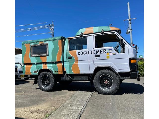 トヨタ ハイエーストラック Wキャブ 4WD 記録簿 リフトアップの中古車｜グーネット中古車