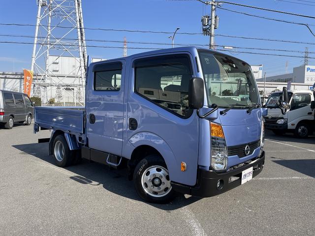 日産 アトラストラック WキャブフルスーパーローDX 6人乗り 積載1．25t 新普通免許運転可の中古車｜グーネット中古車