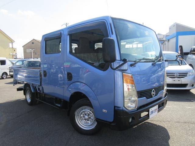 日産 アトラストラック WキャブスーパーローDX 最大積載1．25t 三方開 5速MTの中古車｜グーネット中古車