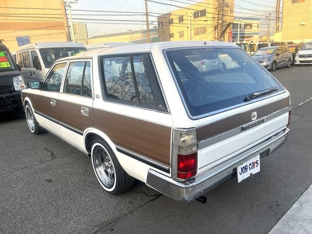 日産 セドリックワゴン GL ウッドデカール（ホワイト木目） ローダウン 新品TSW15インチメッキホイールの中古車｜グーネット中古車