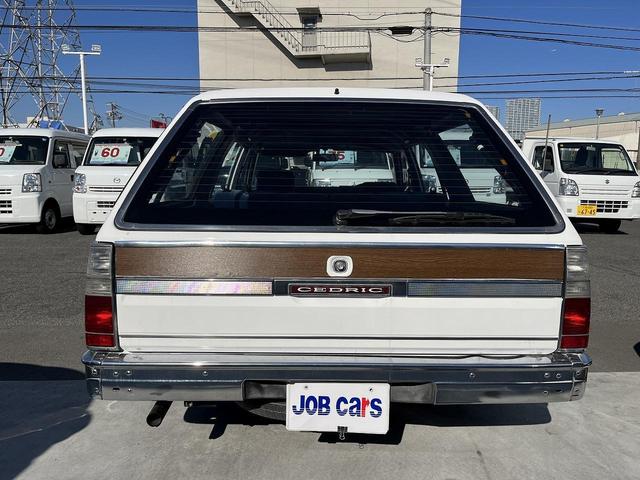 日産 セドリックワゴン GL ウッドデカール（ホワイト木目） ローダウン 新品TSW15インチメッキホイールの中古車｜グーネット中古車