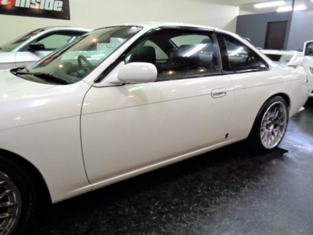 日産 シルビア Q’s SE ダイヤセレクション S14最終後期モデルダイヤセレクションSR20DEエンジン純正5MTミッション専用2本出しマフラー車高調WORK18アルミ純正エアロ大型リア ...