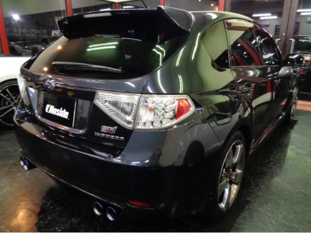 スバル インプレッサ WRX STi ダークグレーMカラーSTIエアロEJ20BOXERターボエンジン6MT4WD柿本ステンマフラーSIDRIVEサスHKSEVC追加モニターDSCデフコン ...