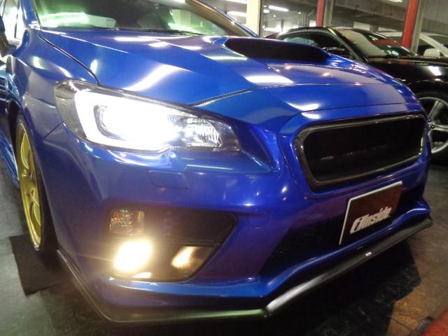スバル WRX STI STI WRブルーカラーSTIエアロEJ20BOXERターボエンジン6MT4WD柿本マフラーHKS車高調STIキャリパーENKEI18AWレザーSTIシートカーボンリア ...
