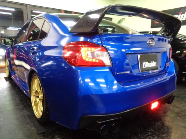 スバル WRX STI STI WRブルーカラーSTIエアロEJ20BOXERターボエンジン6MT4WD柿本マフラーHKS車高調STIキャリパーENKEI18AWレザーSTIシートカーボンリア ...