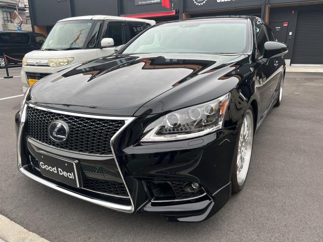 レクサス LS LS600h Fスポーツ TRDエアロ トムス21AWの中古車｜グーネット中古車