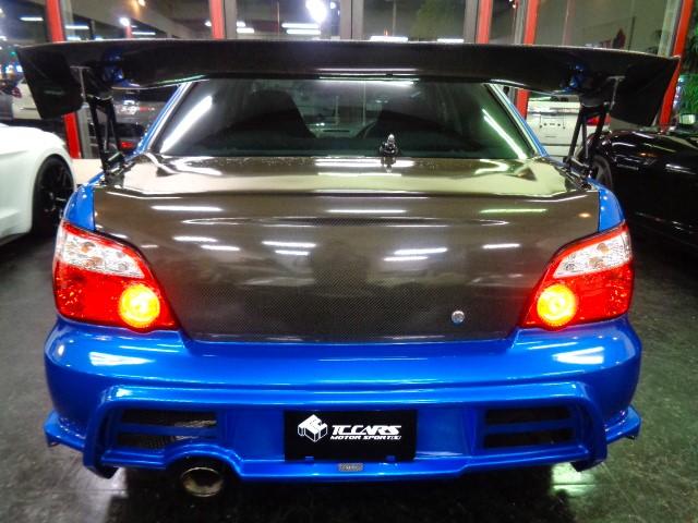 スバル インプレッサ WRX STi VARISフルエアロカーボンボンネットカーボントランクGTウイングEJ20BOXERターボエンジン6MT4WDマフラーHKSエアクリHKS車高調ナビTV ...