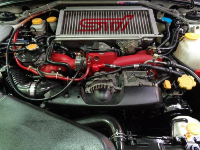 スバル インプレッサ WRX STi STIフルエアロWRC大型リアスポEJ20OXERターボエンジン6MT4WDピュアホワイトカラーSTIステンマフラーSTI足回りブレンボキャリパーSTI ...