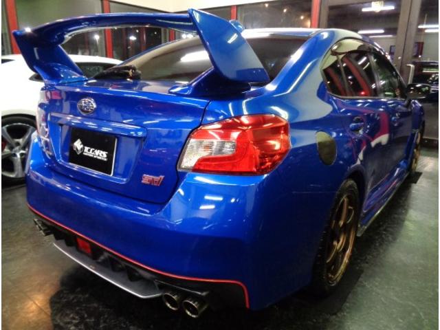 スバル WRX STI STI タイプS STIフルエアロEJ20BOXERターボエンジン6MT4WD4本出しSTIマフラーSIDRIVEサスDCデフコンSTIキャリパRAYS18アルミSTI ...